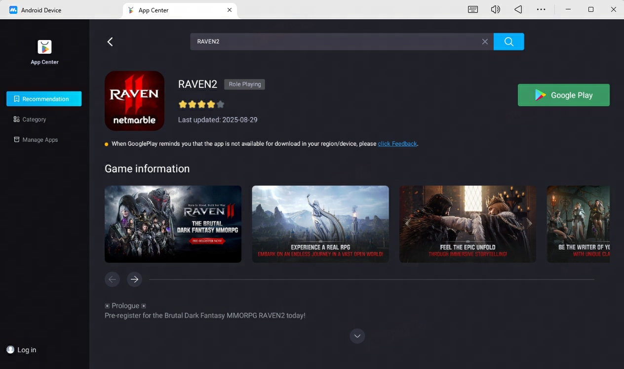 Download & Play RAVEN2 Smoothly on PC and Mac for Free